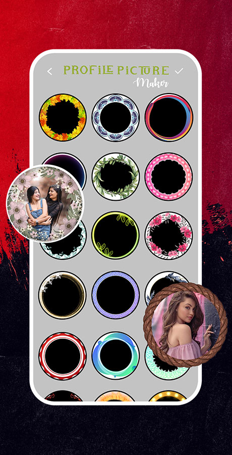 Profile Picture Border Maker - Profile Picture Frame - DpMaker - 3D Profile DP Frame Editor by ...